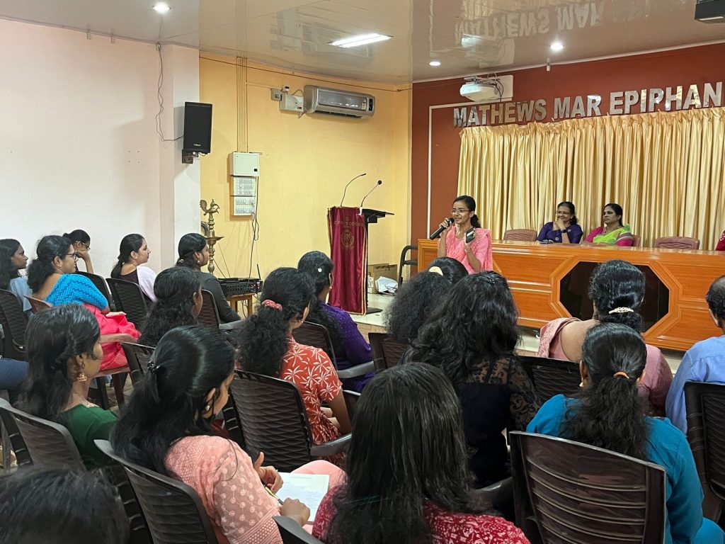 Talk by Mithu Mariam Sam-“Introducing students to the art of public ...