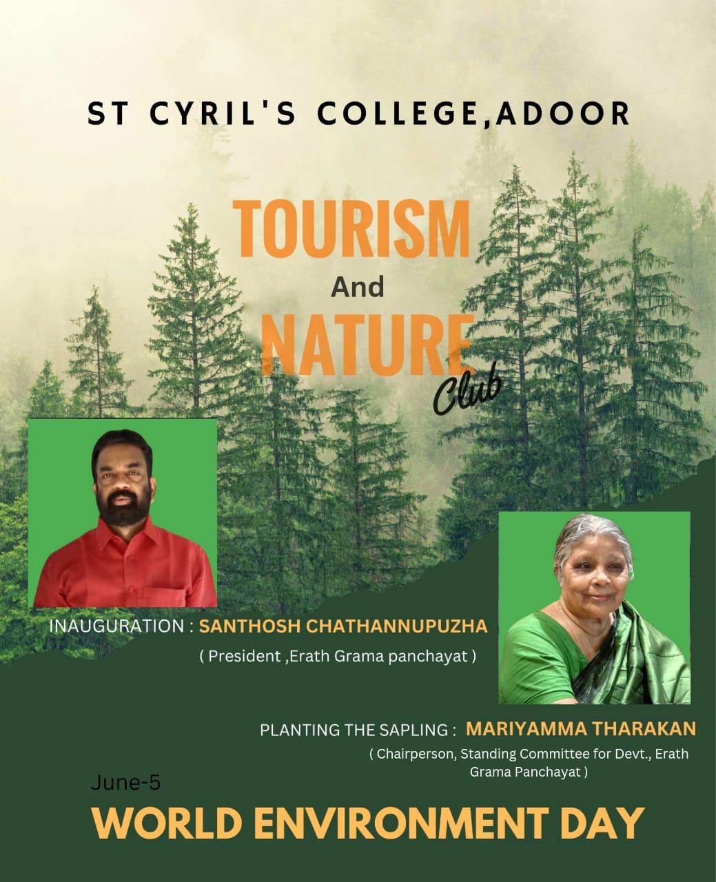 World Environment Day Celebration St Cyrils College