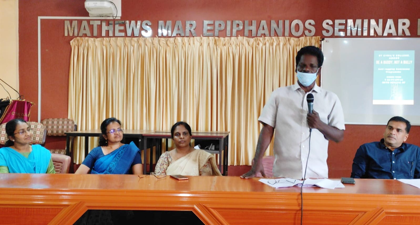 Anti Ragging Awareness Programme – St. Cyrils College